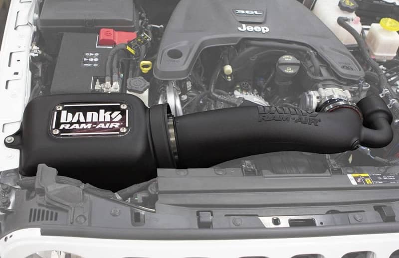 Banks 41843-D Dry Filter Ram-Air Intake for 2018-2023 Jeep Wrangler JL ...
